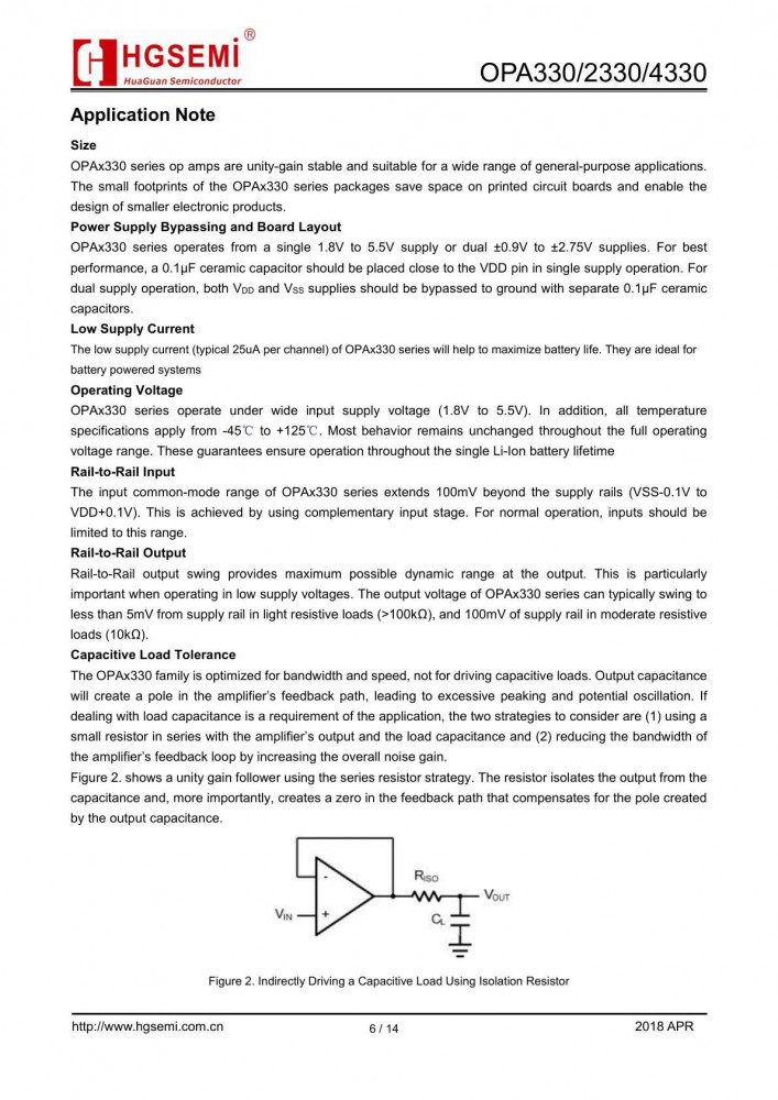 OPA330M5/TR datasheet page 6