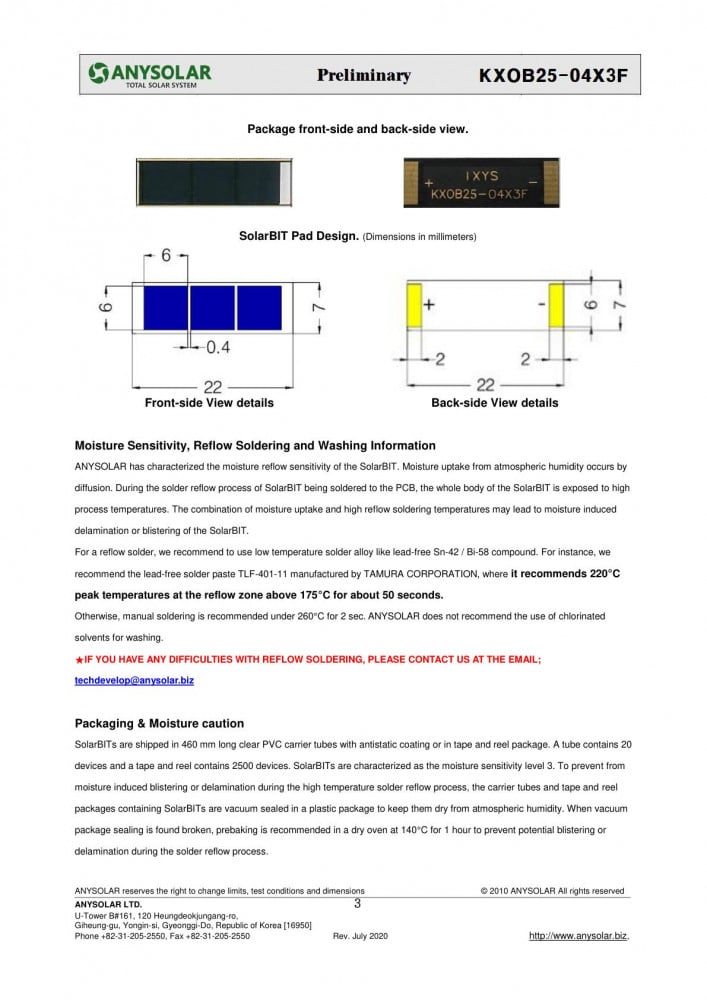 KXOB25-04X3F-TR technical document page 3