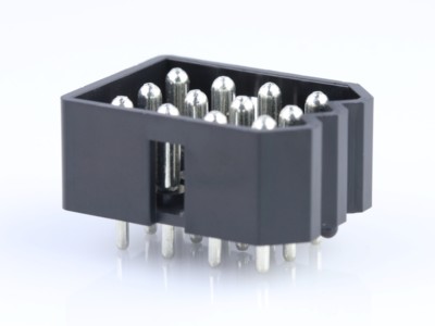 1.00mm Pitch, Pico-Clasp Low-Halogen Receptacle Crimp Housing, Dual Row,  Inner Positive Lock, 20 Circuits, Black