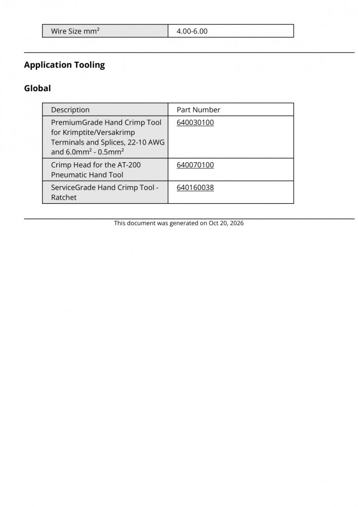 MOLEX 191930109 technical document page 3