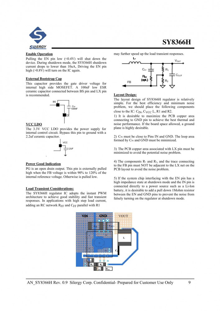 SY8366HQQC datasheet page 9