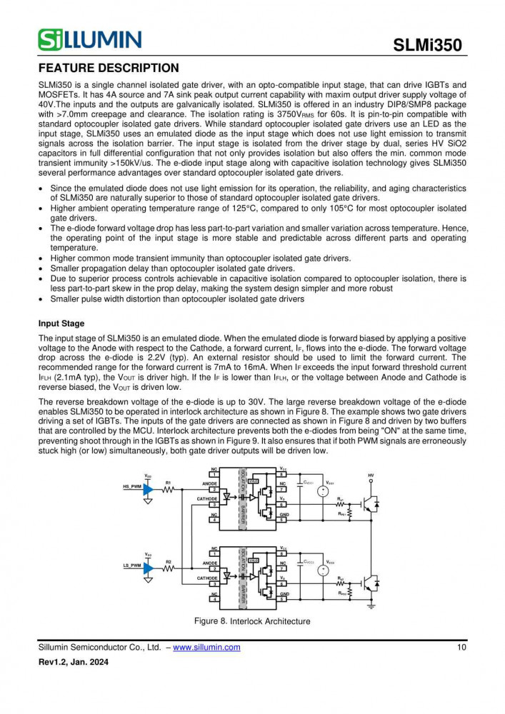 SLMi350 datasheet page 10