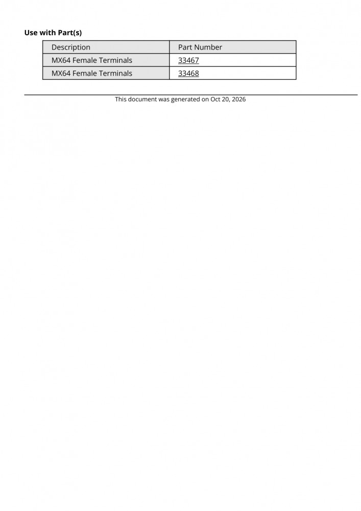 MOLEX 314033510 technical document page 3
