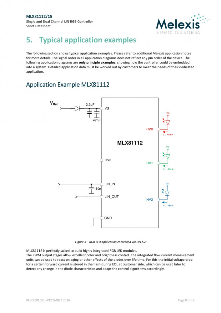 MLX81115 datasheet page 8