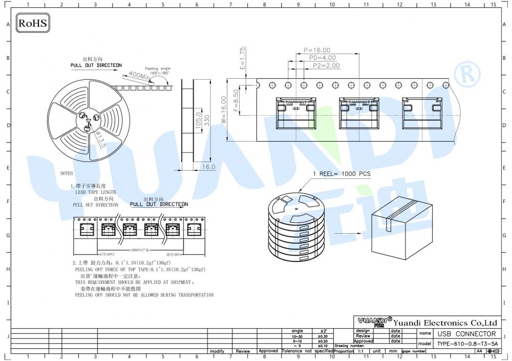 TYPE-610-0.8-T3-5A technical drawing page 2