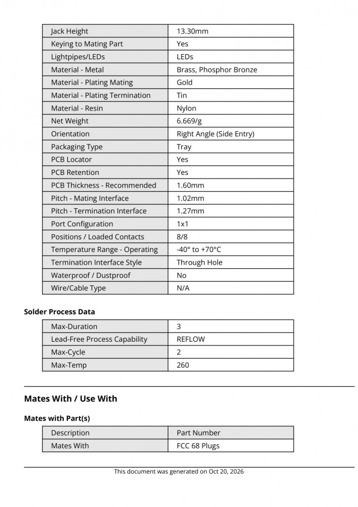 MOLEX 480250091 technical document, page 3