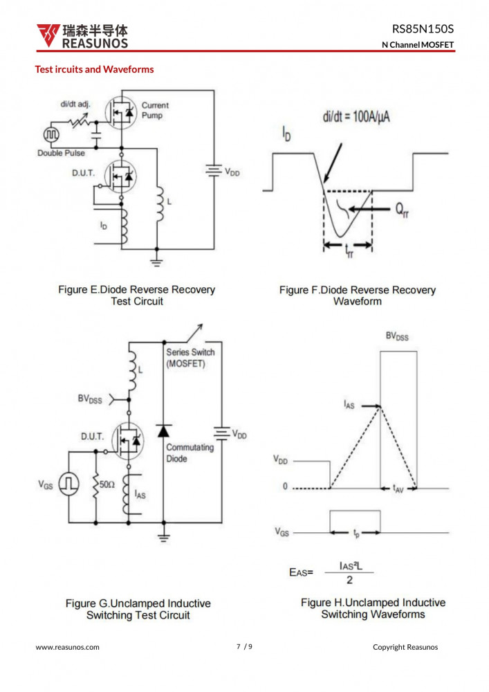 RS85N150S datasheet page 7