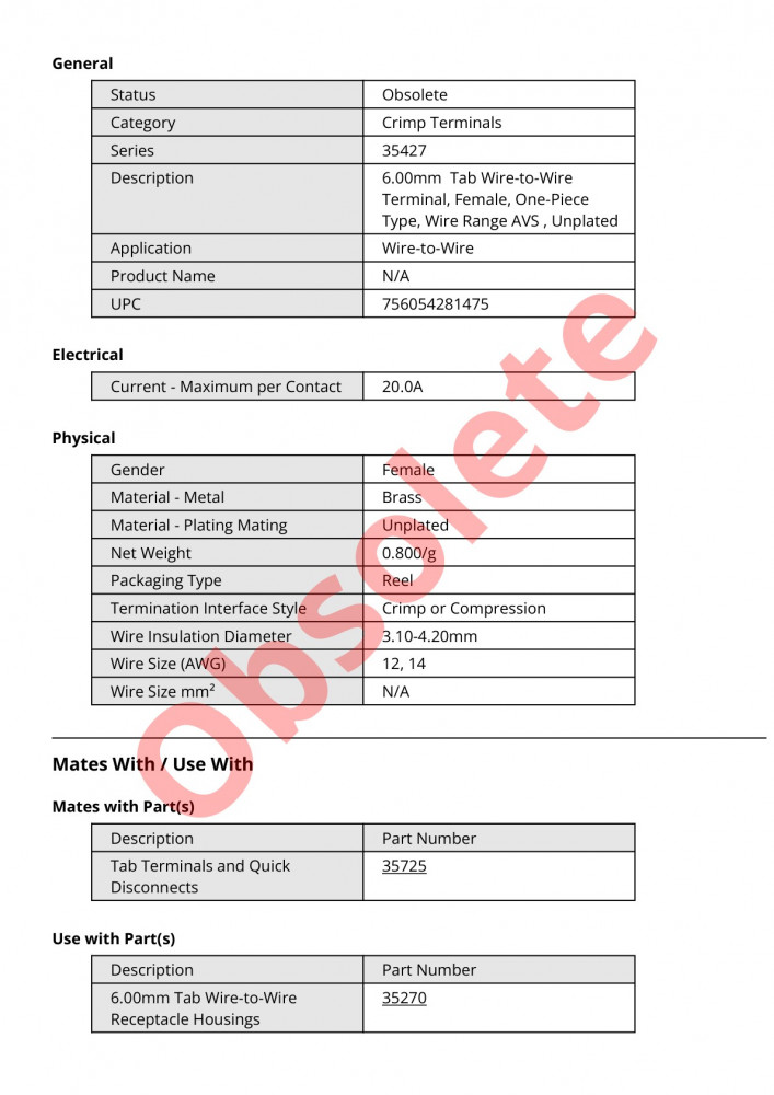 Product document image 2 for 354279900