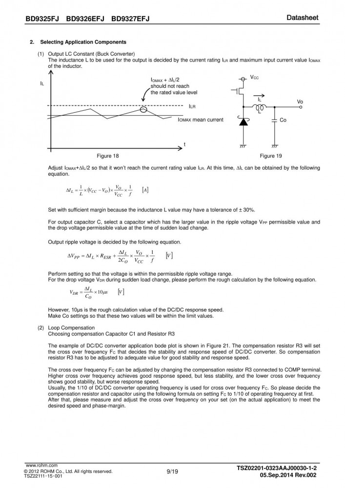 BD9326EFJ-E2 datasheet page 9