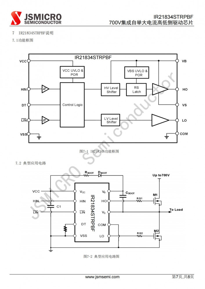 IR21834STRPBF-JSM datasheet page 7