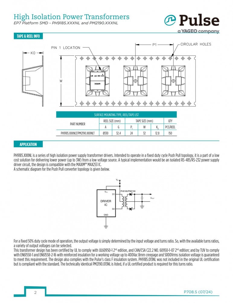 PH9185.043NL technical document page 2