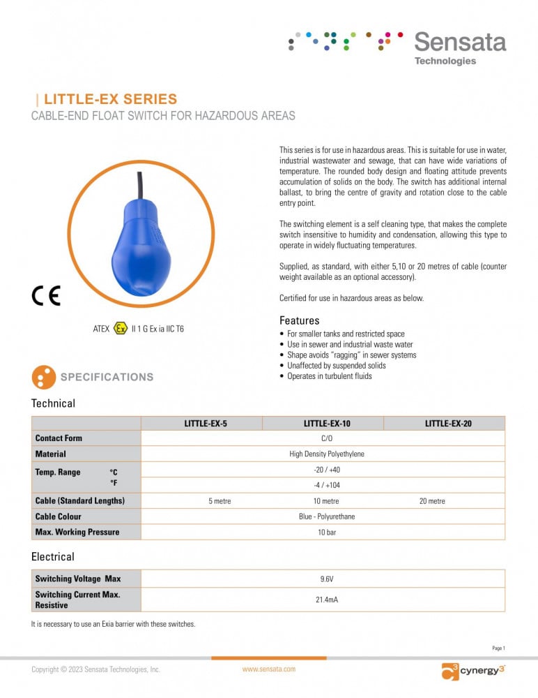 LITTLE-EX series technical document page 1