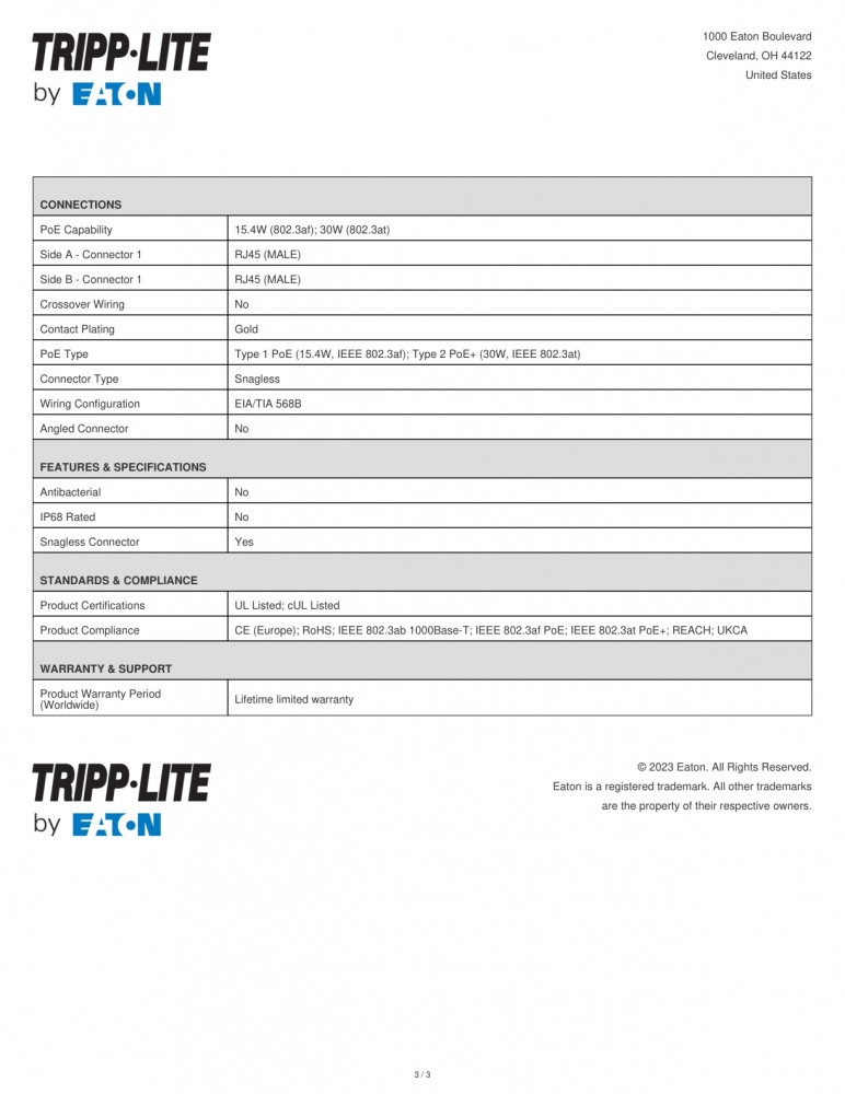 N201-S6N-BL technical document page 3