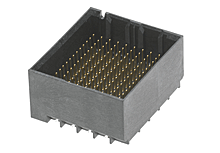 Impact 100 Ohm 5 Pair Vertical Backplane Header, Unguided, Dual Endwall,  10 Columns, 150 Circuits, Pin Length 5.50mm, Plated Through Hole Dimension 0.46mm, Lead-Free for sale