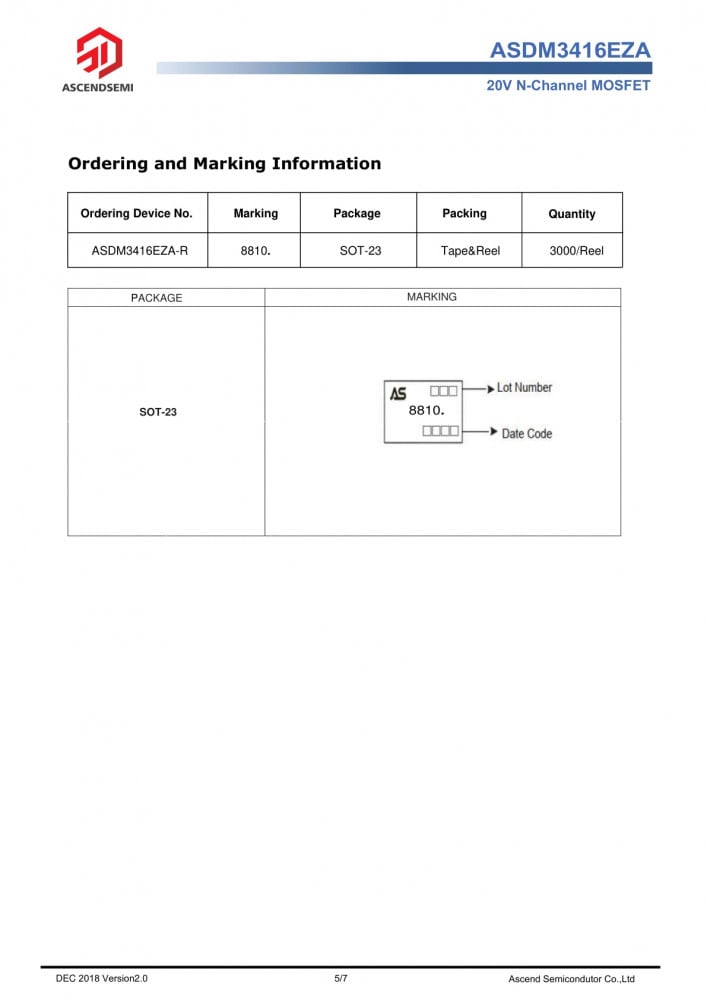 ASDM3416EZA-R datasheet page 5