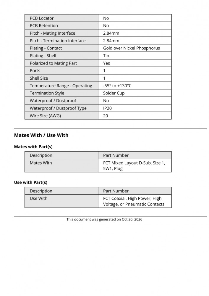 MOLEX 1731070118 document page 3