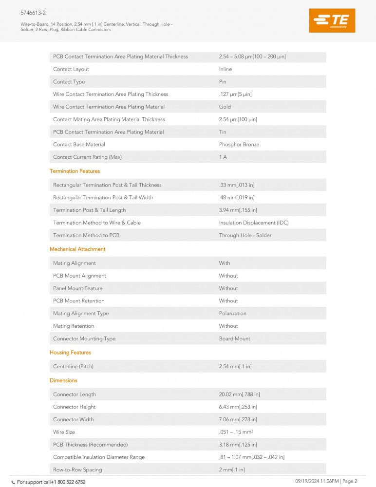 5746613-2 technical document page 2