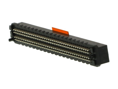 SEARAY Slim Receptacle, 80 Circuits, 8.00mm Unmated Height, 4 Rows, with  Pegs, Solder Charge Lead-Free