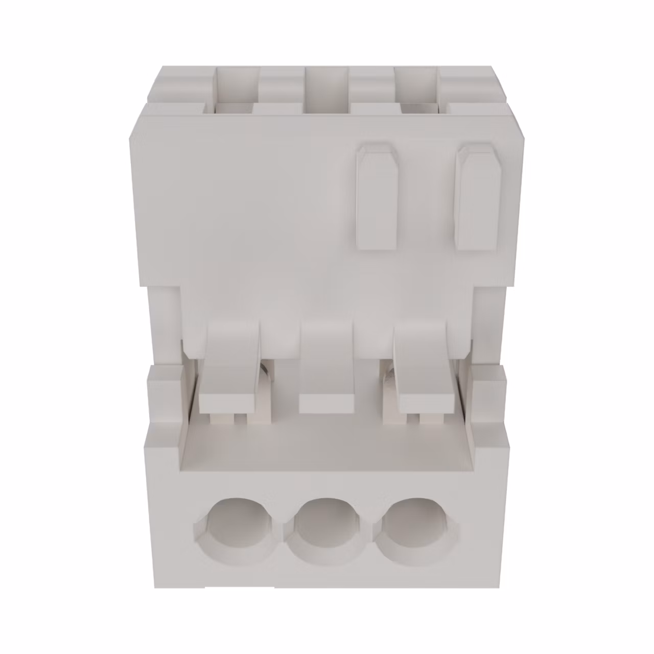 Appli-Mate RAST 2.5 IDT Connector, 5.00mm Pitch, Direct/Indirect, Female, Beaded Terminal, 2 Circuits, Position Keys A and B Removed, Open Endwalls for sale