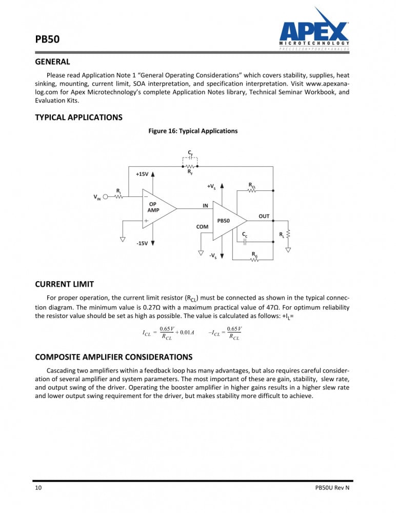 PB50 datasheet page 10