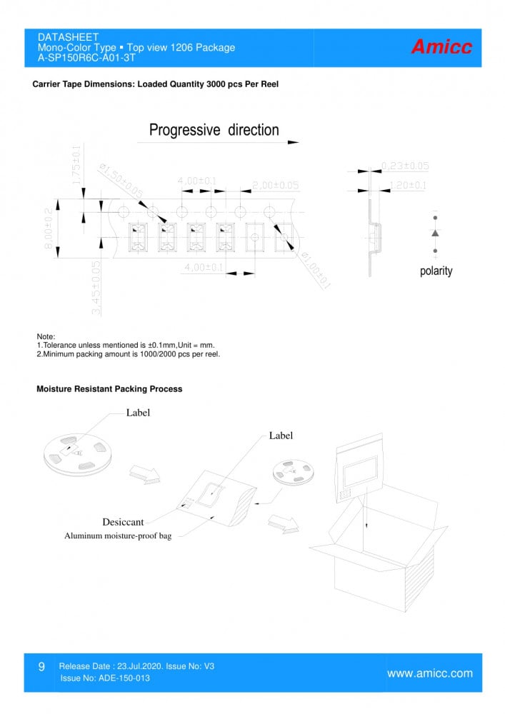 A-SP150R6C-A01-3T approval sheet page 9
