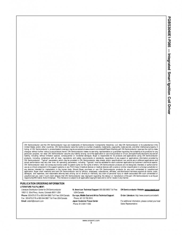 FGBS3040E1-F085 datasheet page 9