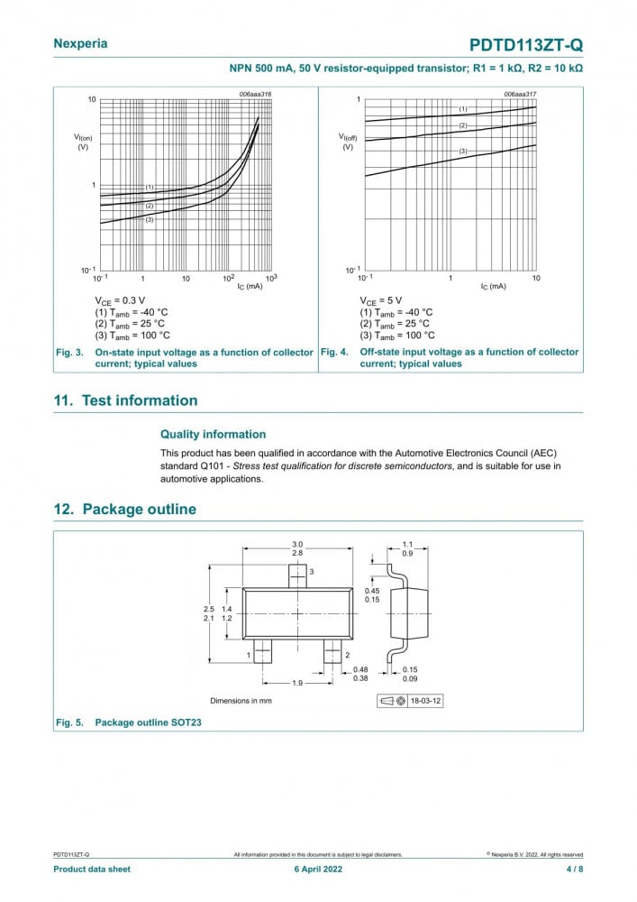 PDTD113ZT-QR datasheet page 4