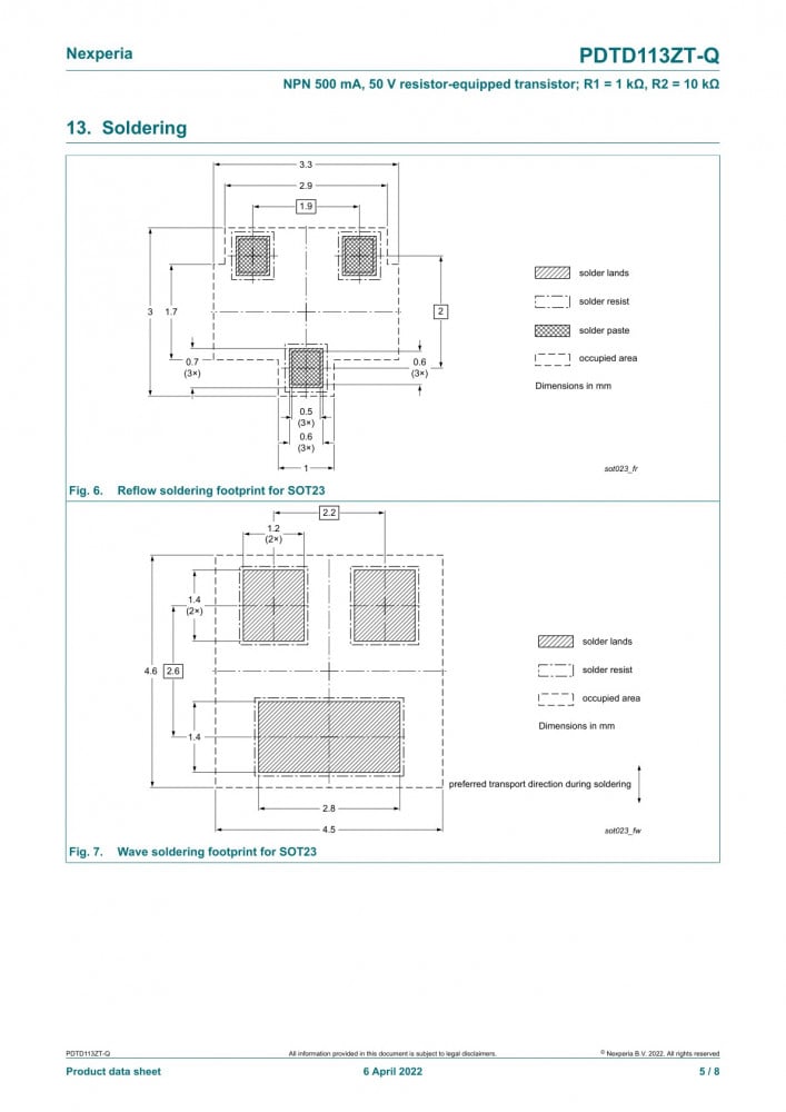 PDTD113ZT-QR datasheet page 5