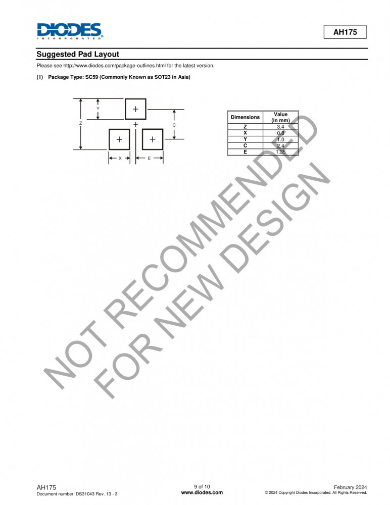 AH175 datasheet page 9
