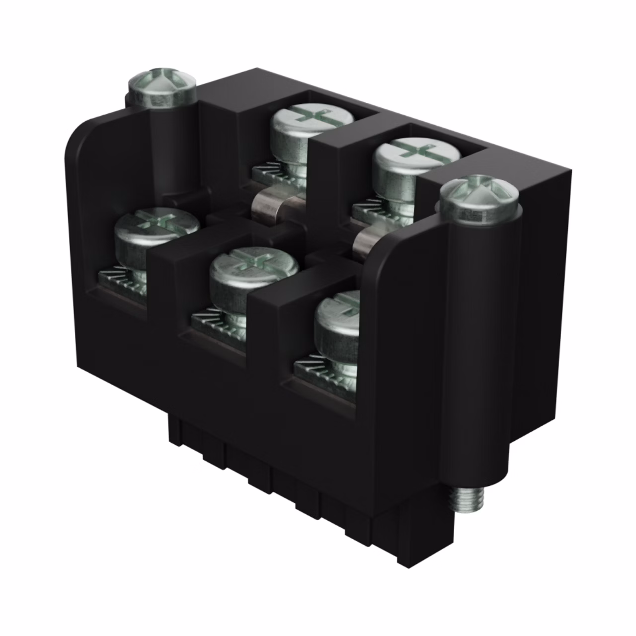 5.08mm Pitch Beau EuroMate Pluggable Terminal Block, Dual Level, 270° Wire Entry, with Retention Screws, 5 Circuits for sale