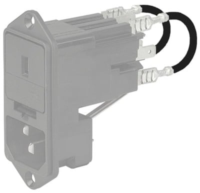 SCHURTER 0881.0076 Pre-Crimped Jumper Wire Lead Assembly