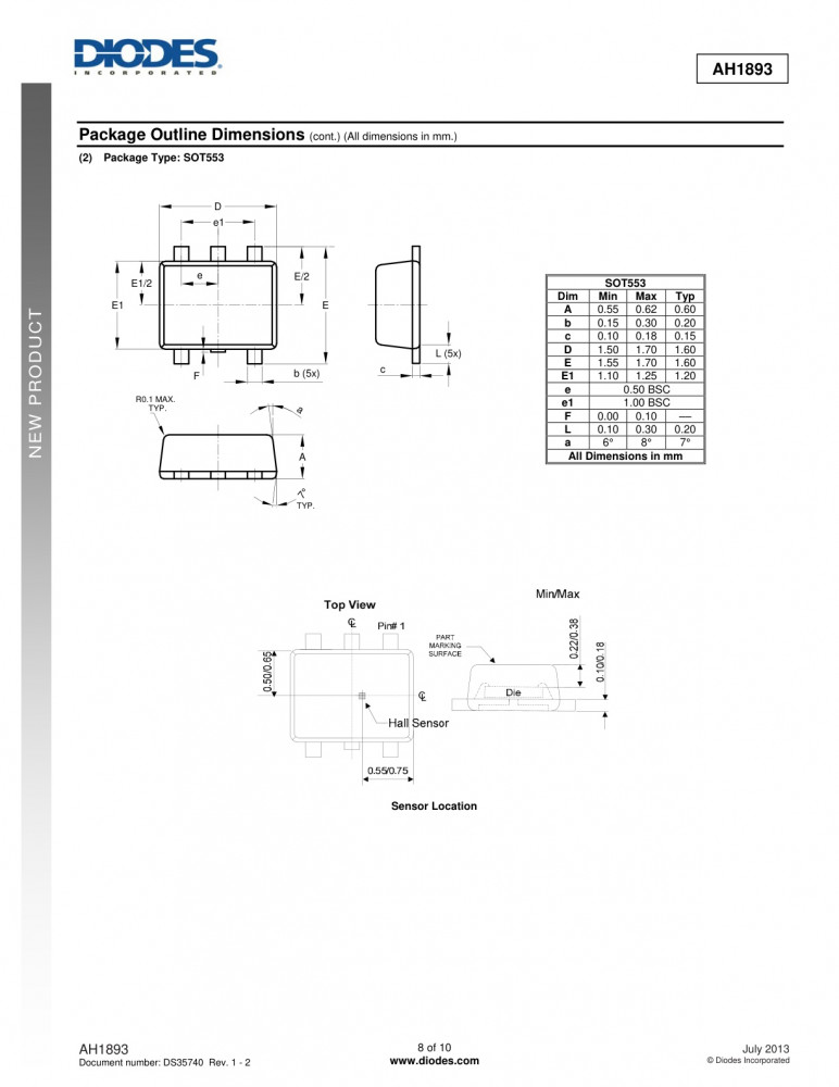 AH1893 datasheet page 8
