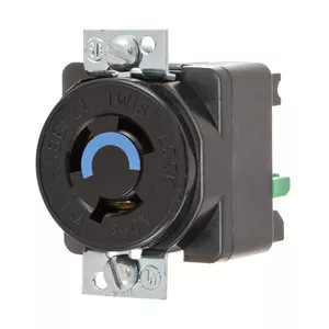 EdgeConnect™ Twist-Lock® Series, Locking Devices, Panel Mount Receptacle, 15A 250V, 2-Pole 3-Wire Grounding for sale