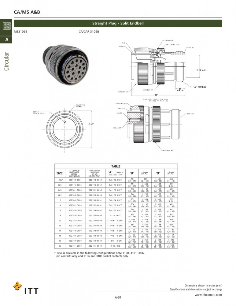 ITT CANNON document page 10