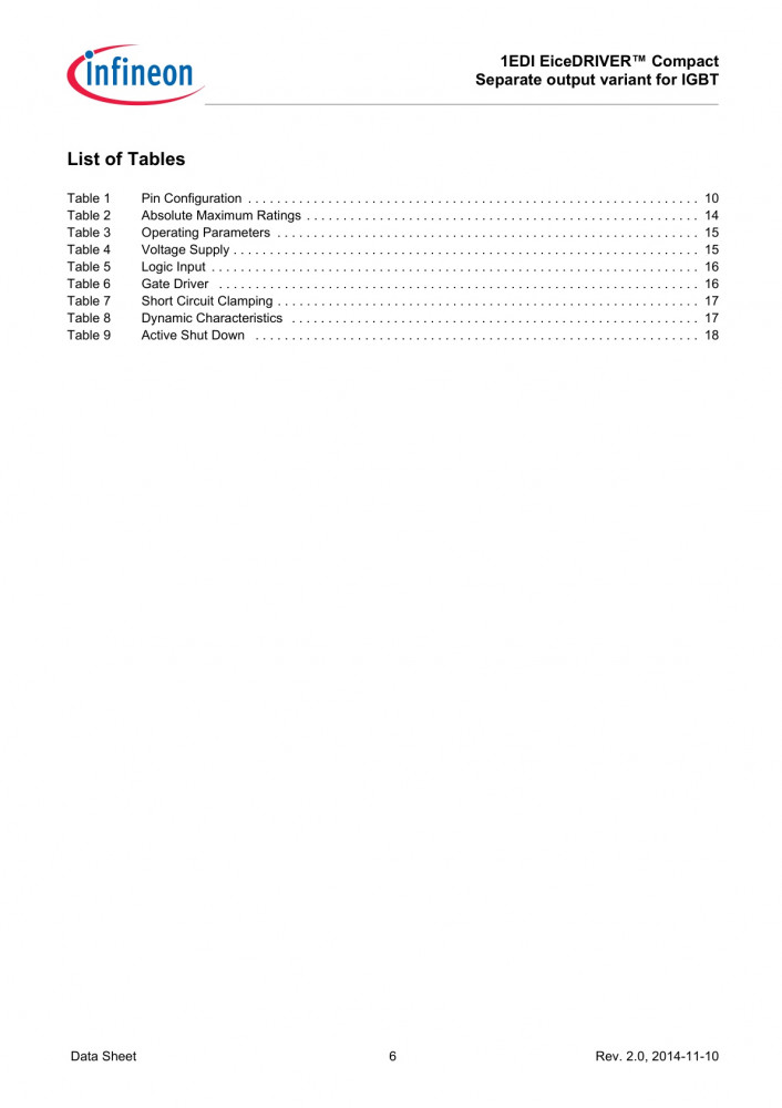Infineon 1EDI05I12AF datasheet page 6