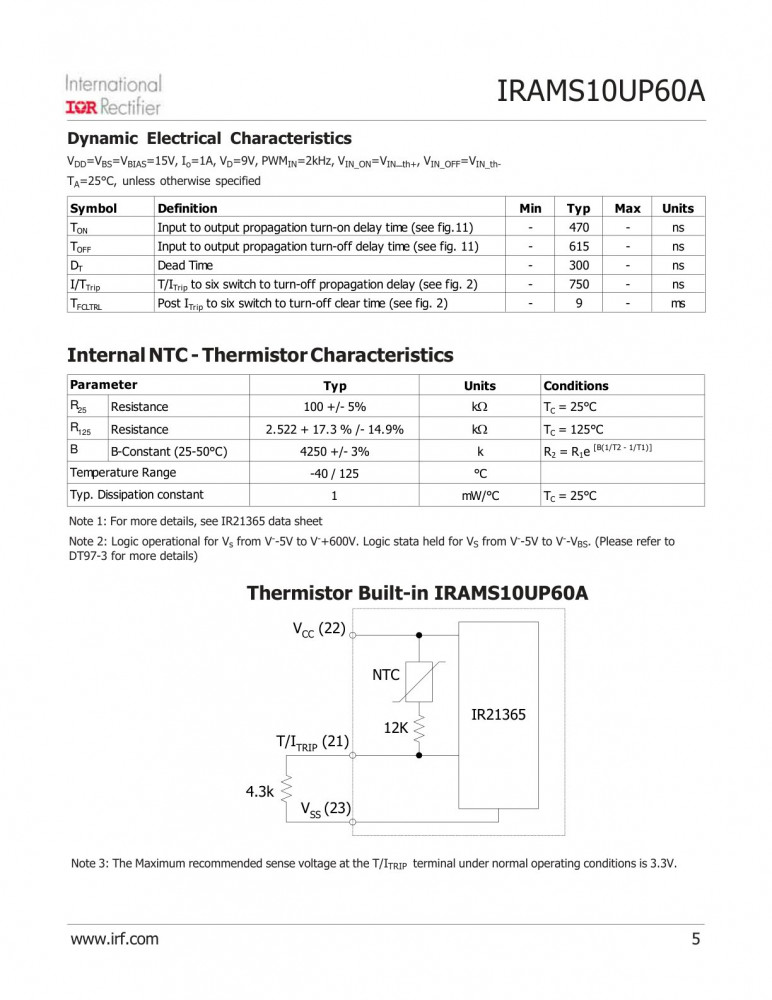 IRAMS10UP60A datasheet page 5