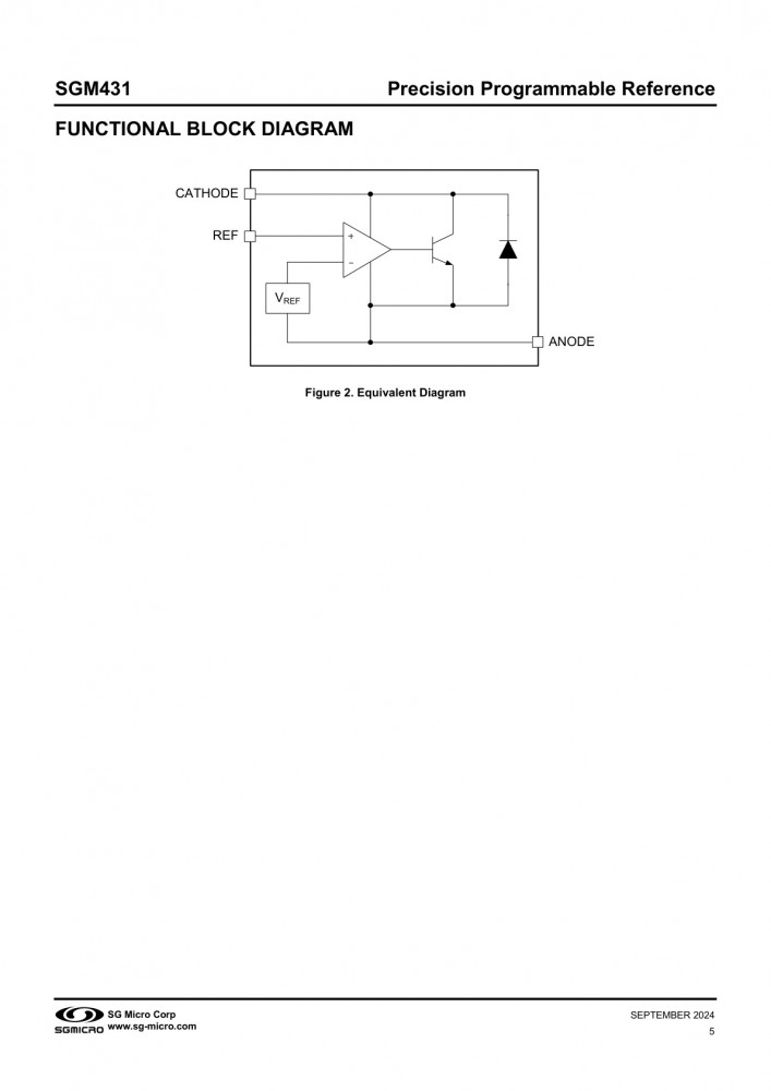 SGM431 datasheet page image 5