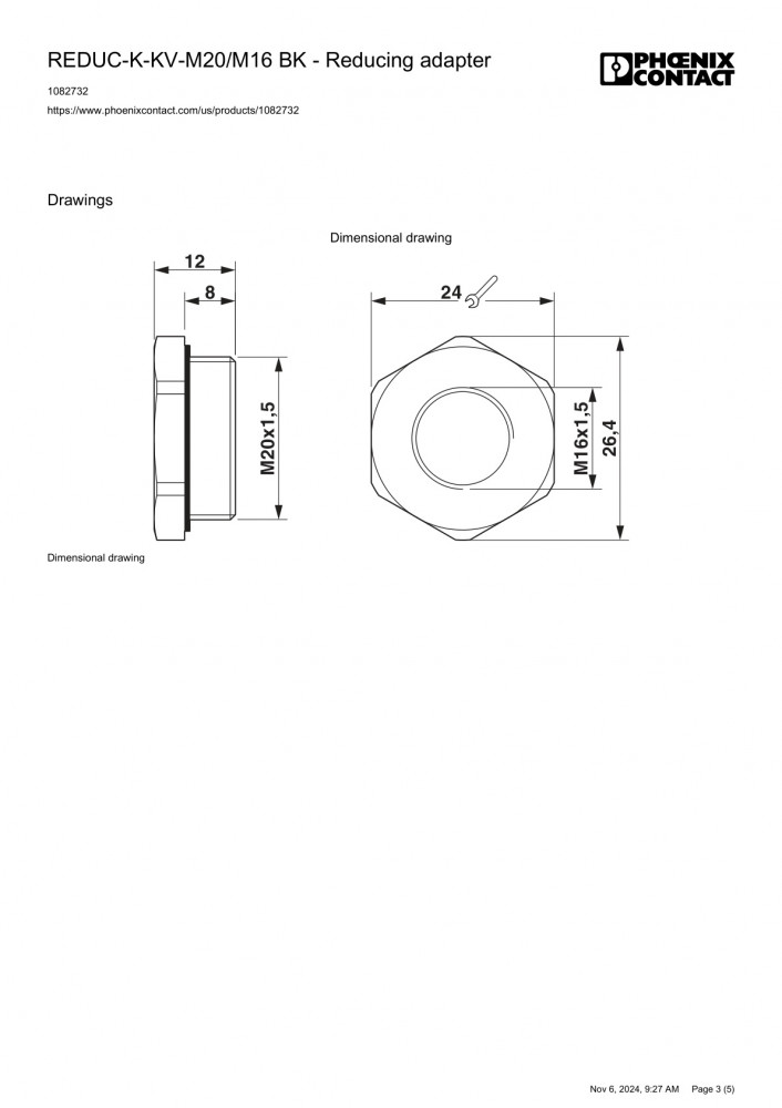 Phoenix Contact 1082732 technical document page 3