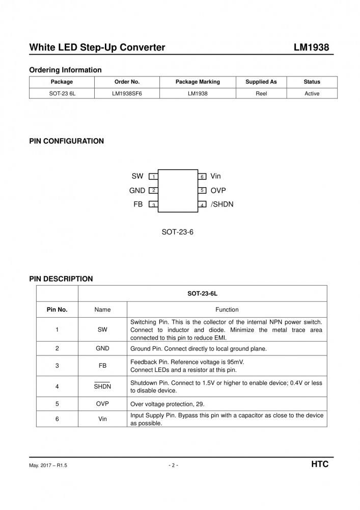 LM1938 datasheet page 2