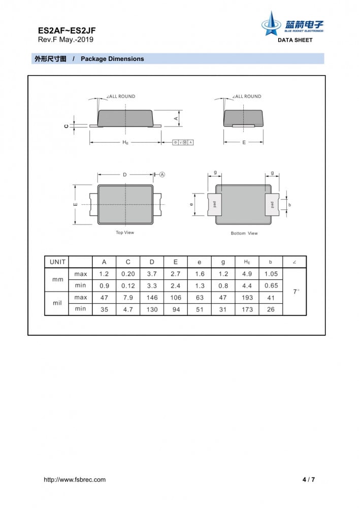 ES2JF datasheet page 4