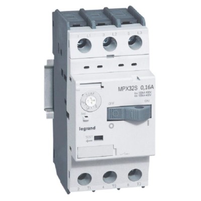 Motor protection circuit breaker MPX3 32S 0.1-0.16A 100KA for sale