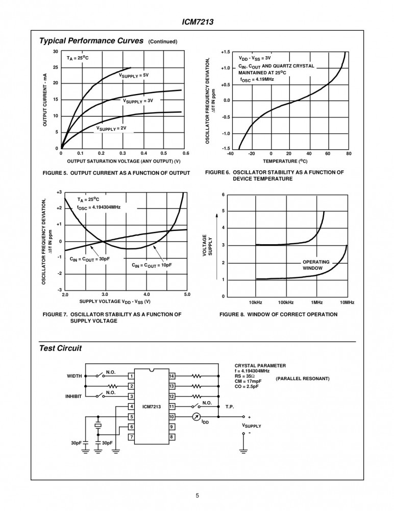 ICM7213IPD datasheet page 6