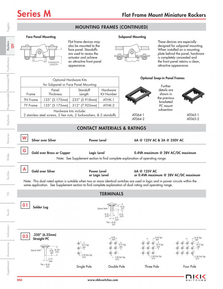 NKK M series technical document page 6