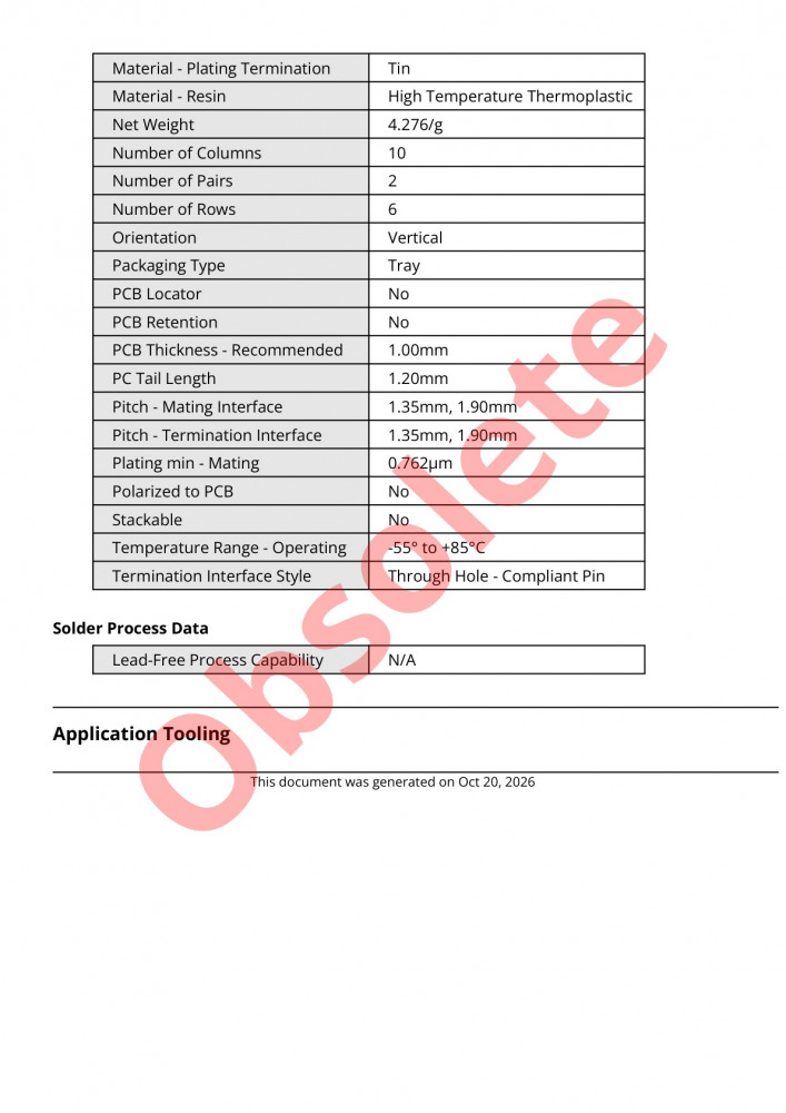 MOLEX 1710655107 product document preview, page 3