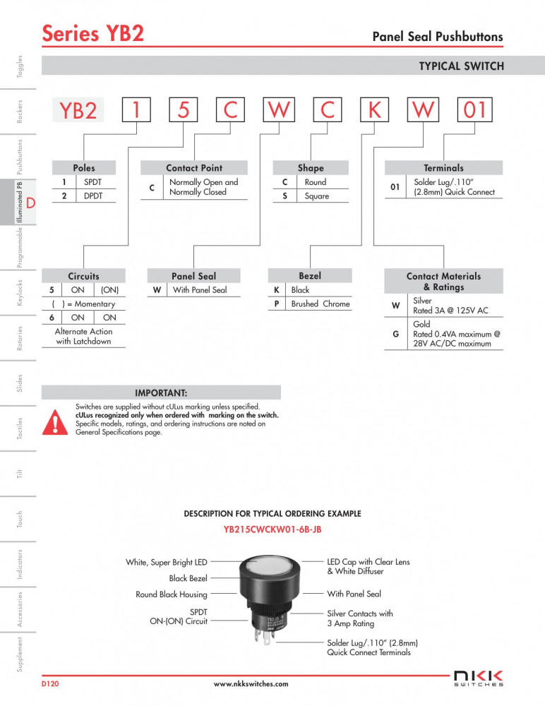 YB2 product document page 3