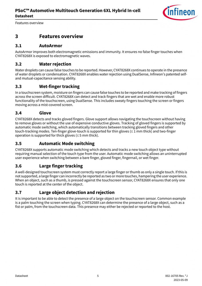 CYAT82687-100AS54 datasheet page 5