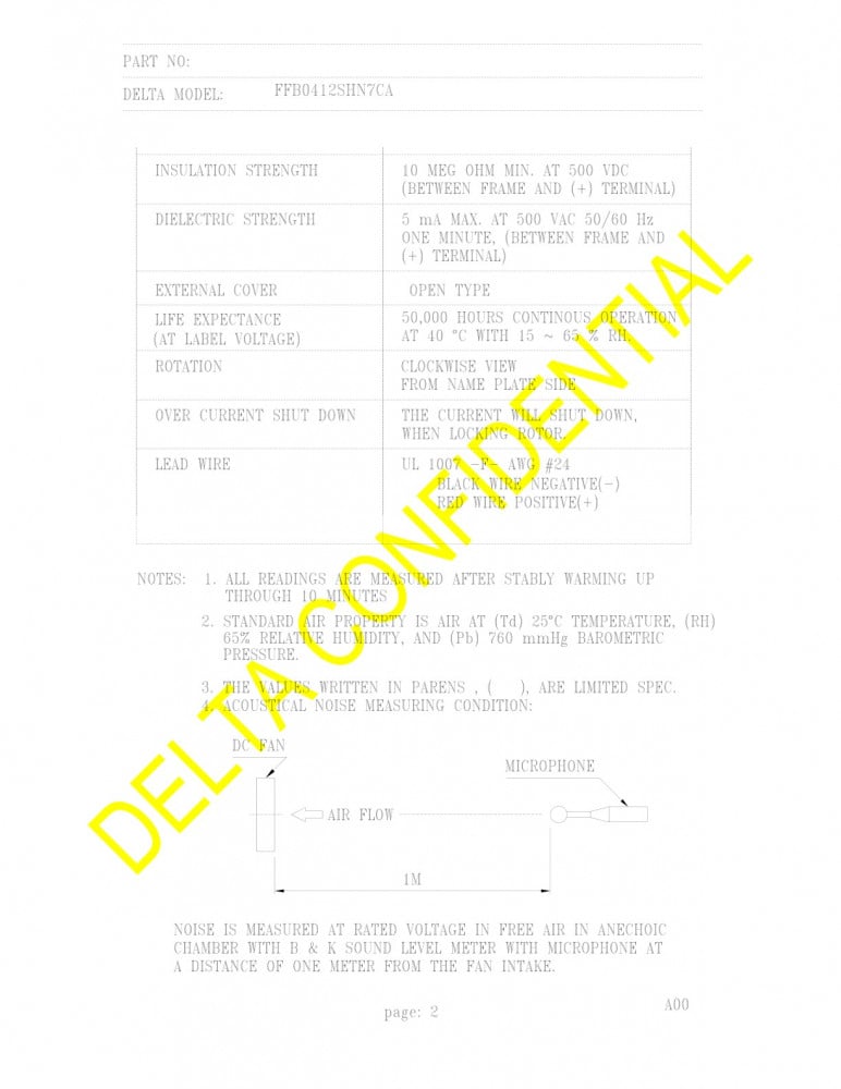 FFB0412SHN7CA specification page 4