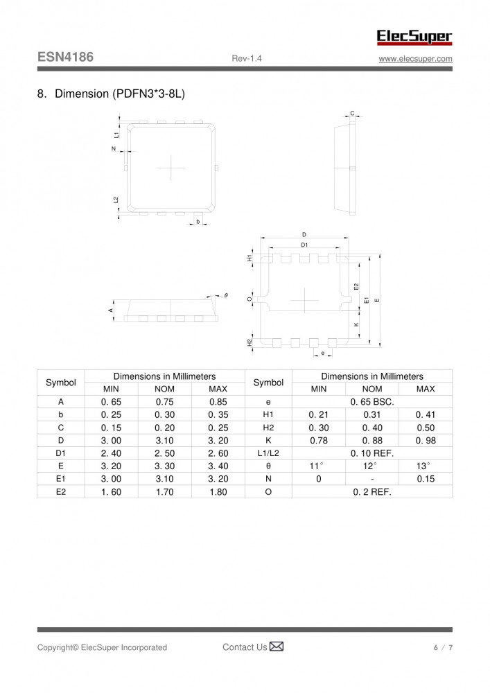ESN4186 datasheet page 6