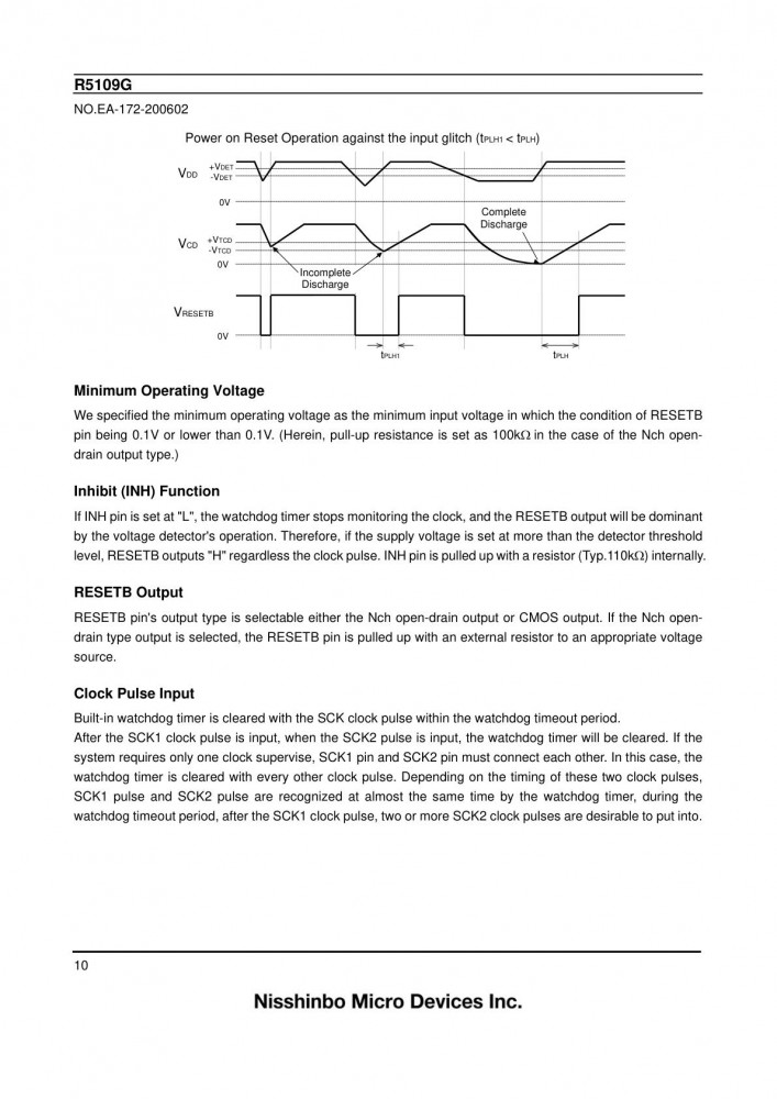 R5109 datasheet page 10
