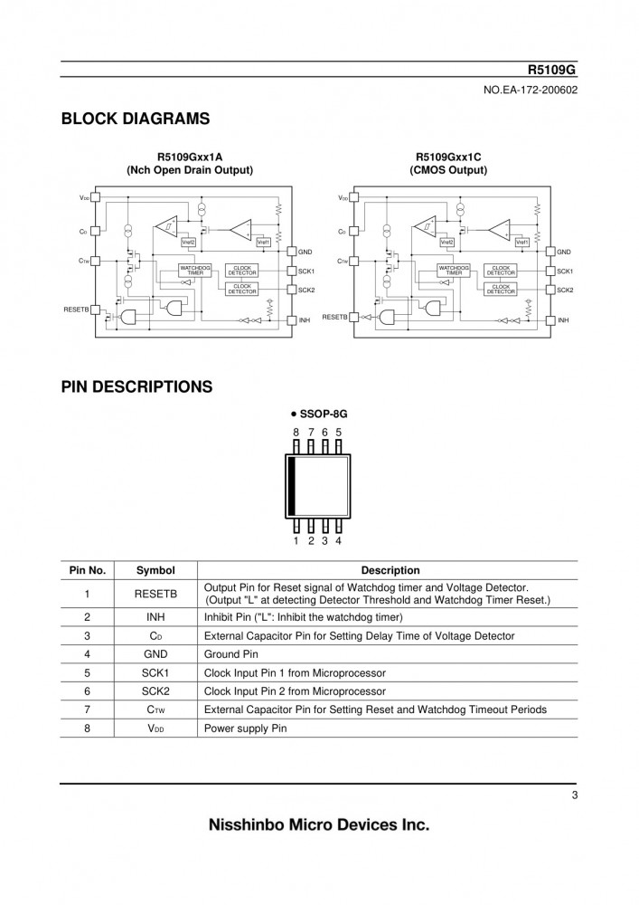 R5109 datasheet page 3